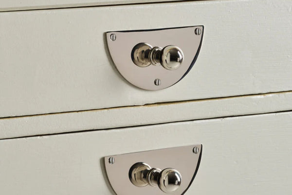 Pair of Star Backplates, Brushed Nickel – MG&Co.