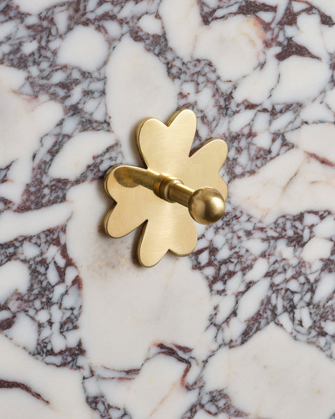 Clover Hook, Brass – MG&Co.