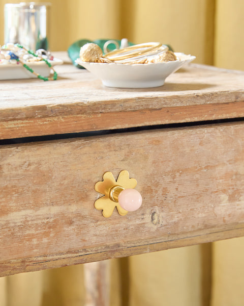 Clover Backplate, Aged Brass – MG&Co.