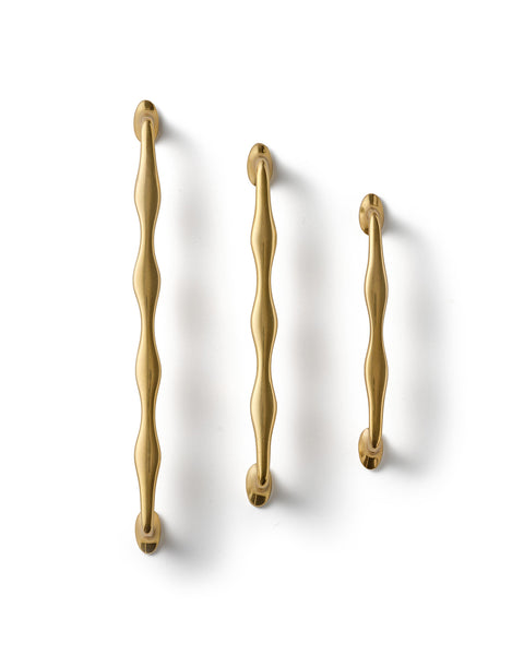 Wave Handle, Aged Brass – MG&Co.