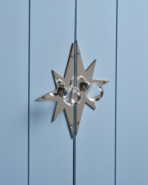 Star Backplate, Brushed Nickel – MG&Co.