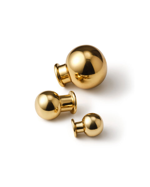 Polished Brass Knob – MG&Co.