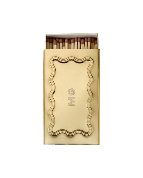 Brass Matchbox Sleeve, Wave, US – MG&Co.